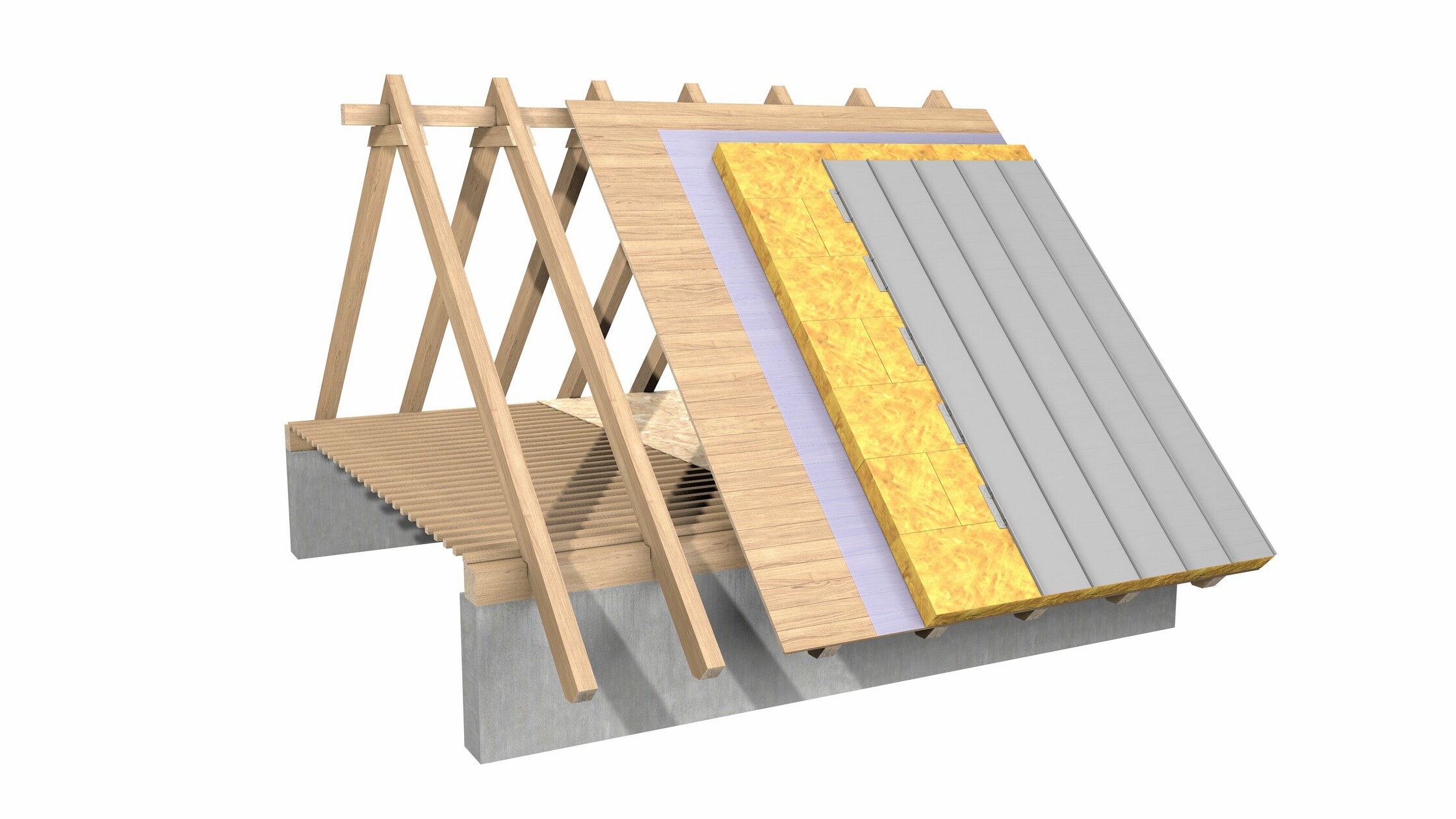Über den Dachaufbau | PREFA