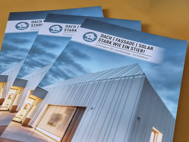 Der neue PREFA Architektenfolder | PREFA